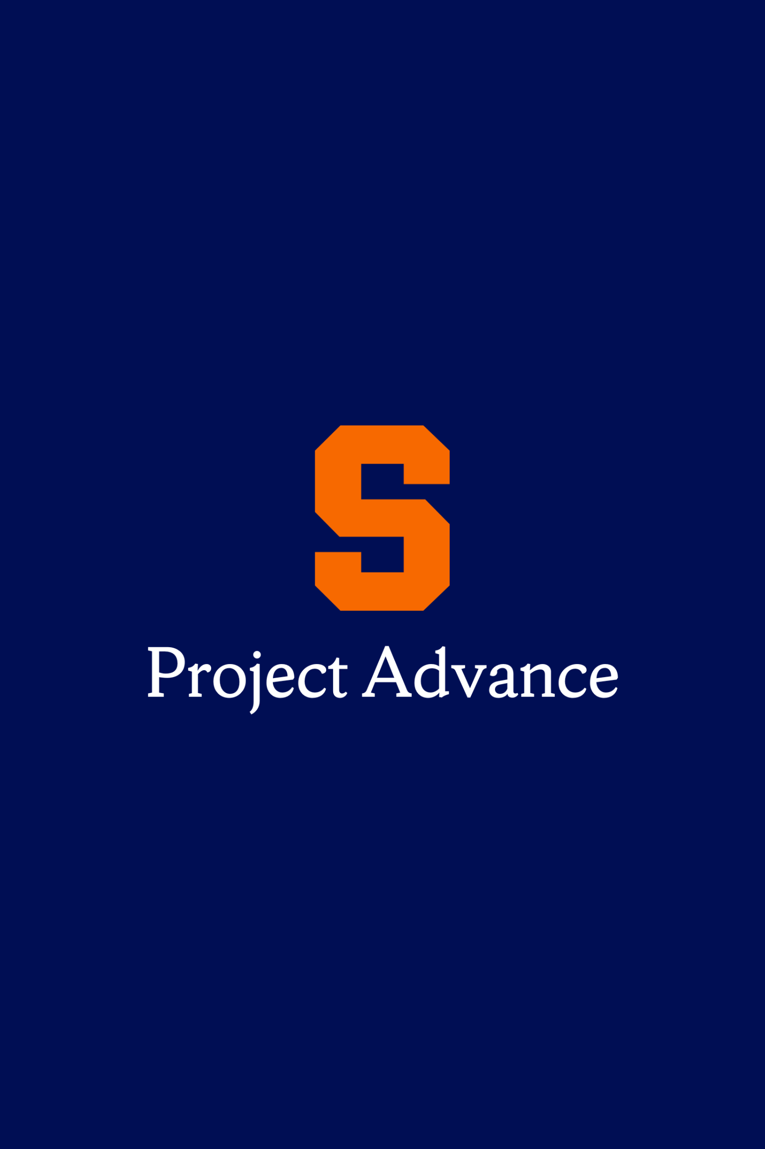 Project Advance Staff - Project Advance – Syracuse University